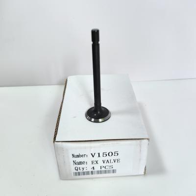 China 16241‑13120 Exhaust Valve Set For Kubota V1505 Diesel Engine for sale