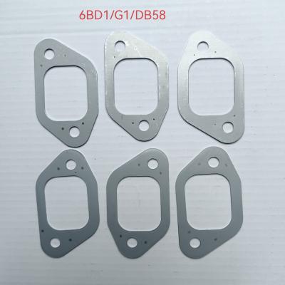 China 5‑11145‑034‑0 Exhaust Manifold Gasket Set For Isuzu 6BD1 6BG1 DB58 Diesel Engine for sale