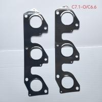 China 424‑3722 Exhaust Manifold Gasket Set For CAT C6.6 C7.1 Diesel Engine for sale