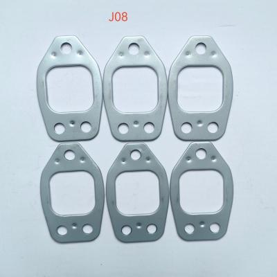 China 17173‑E0040 Exhaust Manifold Gasket Set For Hino J08E Diesel Engine for sale