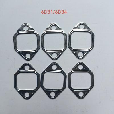 China ME061714 Exhaust Manifold Gasket Set For Mitsubishi 6D31 6D34 Diesel Engine for sale