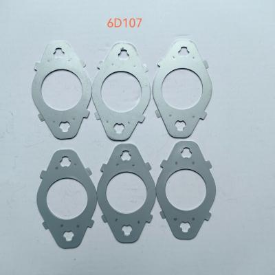 China ME051736 Exhaust Manifold Gasket Set For Mitsubishi 6D107 Diesel Engine for sale