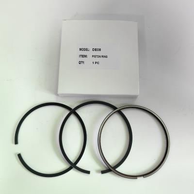 China 65.02503-8146 DE08 Piston Ring Set For Doosan DE08 Diesel Engine Excavator Overhaul Parts for sale