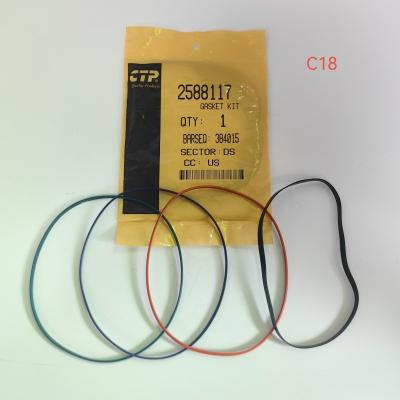 China CTP 2588117 Cylinder Liner O-Ring Seal Gasket Kit For CAT C18 Engine for sale