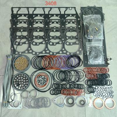 China CAT 3408 Complete Upper Overhaul Gasket Set Cylinder Head Repair Kit For CAT 3408 V8 Diesel Engine for sale
