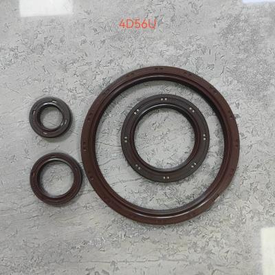 China MD343563 MD343564 Crankshaft Oil Seal Set Mitsubishi 4D56U 2.5L Diesel Engine Repair Kit for sale
