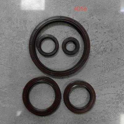 China Crankshaft Front Rear Oil Seal Set Mitsubishi 4D56 2.5L Diesel Engine Repair Kit for sale