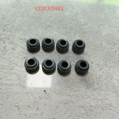 China 15221‑13153 Valve Stem Oil Seals Set for Kubota V2203 V2403 Diesel Engine for sale