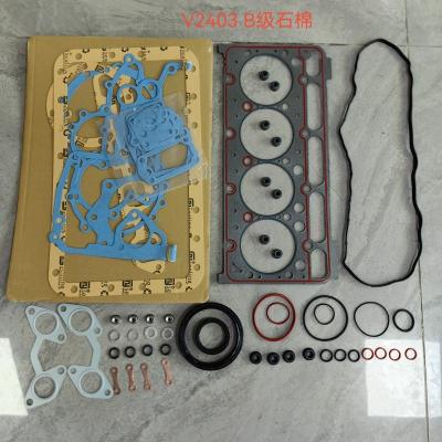 China B‑Grade Asbestos Full Overhaul Gasket Kit for Kubota V2403 Diesel Engine for sale