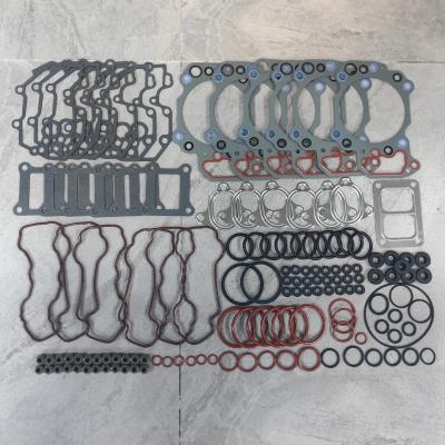 China Cylinder Head Gasket Set Top Overhaul Kit for Komatsu 6D125-7 Diesel Engine for sale