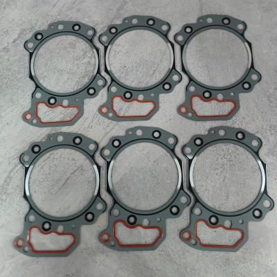 China Cylinder Head Gasket Set for Komatsu 6D125-0 Diesel Engine for sale