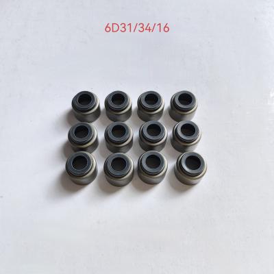 China Valve Stem Oil Seals for Mitsubishi 6D31 6D34 6D16 Diesel Engine for sale