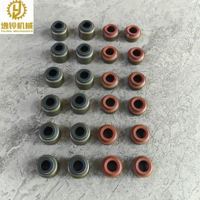 China Valve Stem Oil Seals for Komatsu 6D125‑0 Diesel Engine for sale
