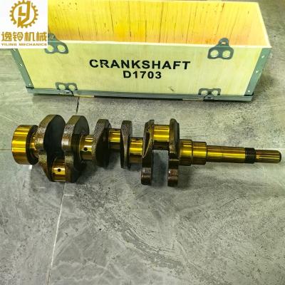China Crankshaft for Kubota D1703 Diesel Engine for sale