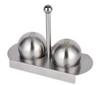 China Globular Condiment bottle set SHKT-9205,Glass and Stainless steel for sale