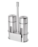 China 2Pcs Condiment bottle set SHKT-9202,Stainless steel seasoning bottle for sale