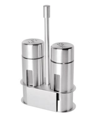 China 2Pcs Condiment bottle set SHKT-9202,Stainless steel seasoning bottle for sale