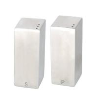 China 2Pcs Square Condiment bottle set SHKT-9209,Stainless steel seasoning bottle for sale