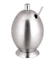 China Egg-shaped Sugar cup SHKT-9213,Stainless steel seasoning bottle for sale