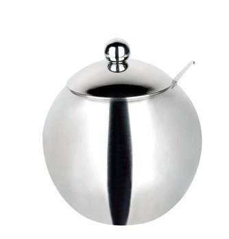 China Circular Shaped Condiment bottle SHKT-9214,Stainless steel seasoning bottle for sale
