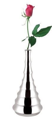China Bamboo Stainless steel flower vase SHKT-4015,metal vase for sale