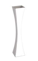 China Square Stainless steel flower vase SHKT-4114,metal vase for sale