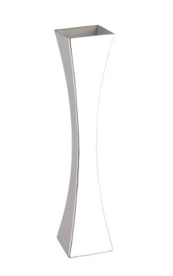 China Square Stainless steel flower vase SHKT-4114,metal vase for sale