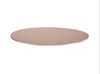 China Laminated metal cookware circle/disc/plate, 2 layers copper and aluminum for cookware used for sale