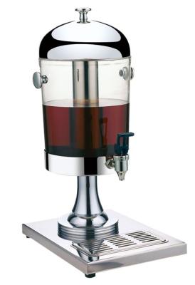 China Chrome plating stainless steel juice dispenser for single use for sale