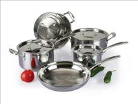 China 5Pcs 3-ply stainless steel cookware set SHCY-3009 for sale