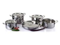 China 5Pcs 3-ply stainless steel cookware set SHCY-3014 for sale