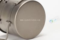 China Titanium camping water cup/backpacking cookware cup/capacity 450ml for sale