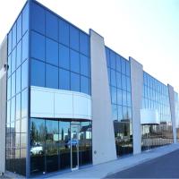 China Aluminum Sound Insulation Glass Curtain Wall 6mm 35dB Facade System for sale