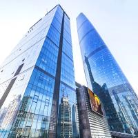China Class A Fireproof Unitized Curtain Wall 1.2mm Aluminum Anodized Sliding 6mm Glass for sale