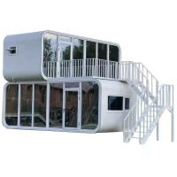 China SHANEOK E50 Apple Cabin 5800x2150x2500mm Aluminum Alloy 4 Person Modern Log Cabin for sale