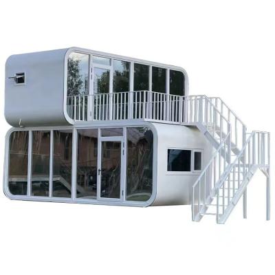 China SHANEOK E50 Apple Cabin 5800x2150x2500mm Aluminum Alloy 4 Person Modern Log Cabin for sale