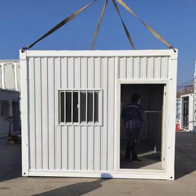 China Foldable Container House 50mm Rock Wool Insulation Steel L5800mm W2500mm H2390mm for sale
