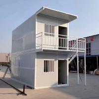 China Movable Collapsible Detachable Container House 5800x2460mm Steel Modular Home for sale