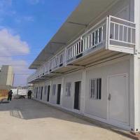 China Movable Collapsible Detachable Container House 5800x2460mm Steel Modular Home for sale
