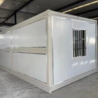 China Anti Theft Steel Door Foldable Container House for sale