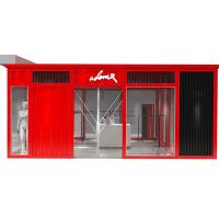 China Modern Detachable Container Foldable Aluminum Alloy Window for sale