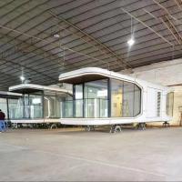 China SHANEOK D7 Aluminum Alloy Space Capsule House 11500x3300x3300mm Metal Fluorocarbon Paint for sale