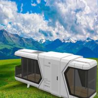 China Commercial Space Capsule House Airship Pod Prefab Modular Homes for sale