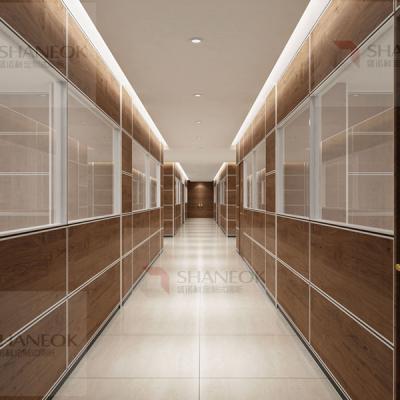 China SHANEOK SNK 83 MDF Movable Partition Wall 12mm Thickness for Restaurant for sale