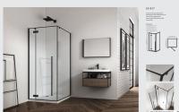 China 800x800x1900mm Bathroom Shower Cabinet with 304 Stainless Steel Door Handle for sale