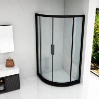 China Aluminum Frame Bathroom Shower Cabinets Rectangular Shower Enclosure With Sliding Door for sale