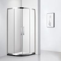 China Customizable 6mm Tempered Glass Shower Cabinet with 304 Stainless Steel Handle for sale