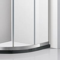 China Customizable 6mm Tempered Glass Shower Cabinet with 304 Stainless Steel Handle for sale
