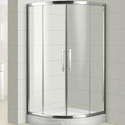 China 304 Stainless Steel Shower Cabinet 8mm Tempered Glass Modern Bathroom Enclosure for sale