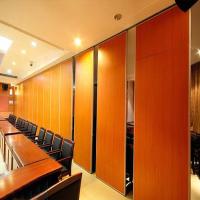 China 65mm Panel Movable Partition With Aluminum Frame Single Double Door for sale